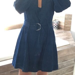 Free People | Dresses | Free People Denim Dress | Poshmark